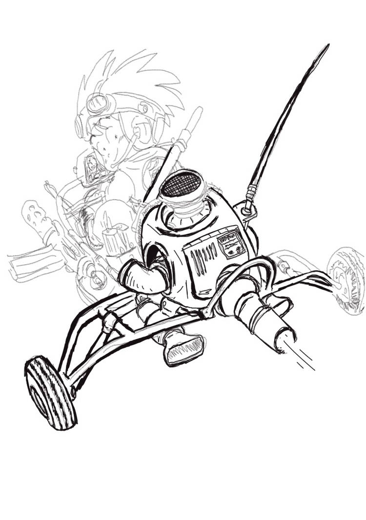 Goku trace by Johnabelcher on DeviantArt