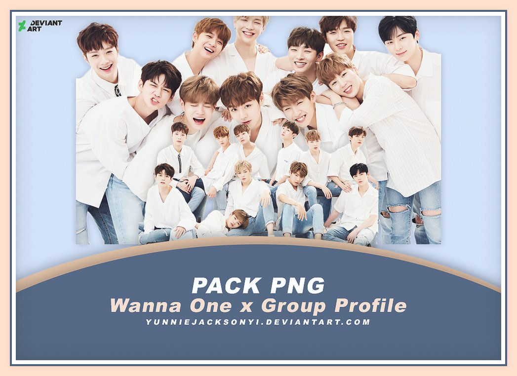 [PNG Pack #4] Wanna One x Group Profile by yunniejacksonyi on DeviantArt