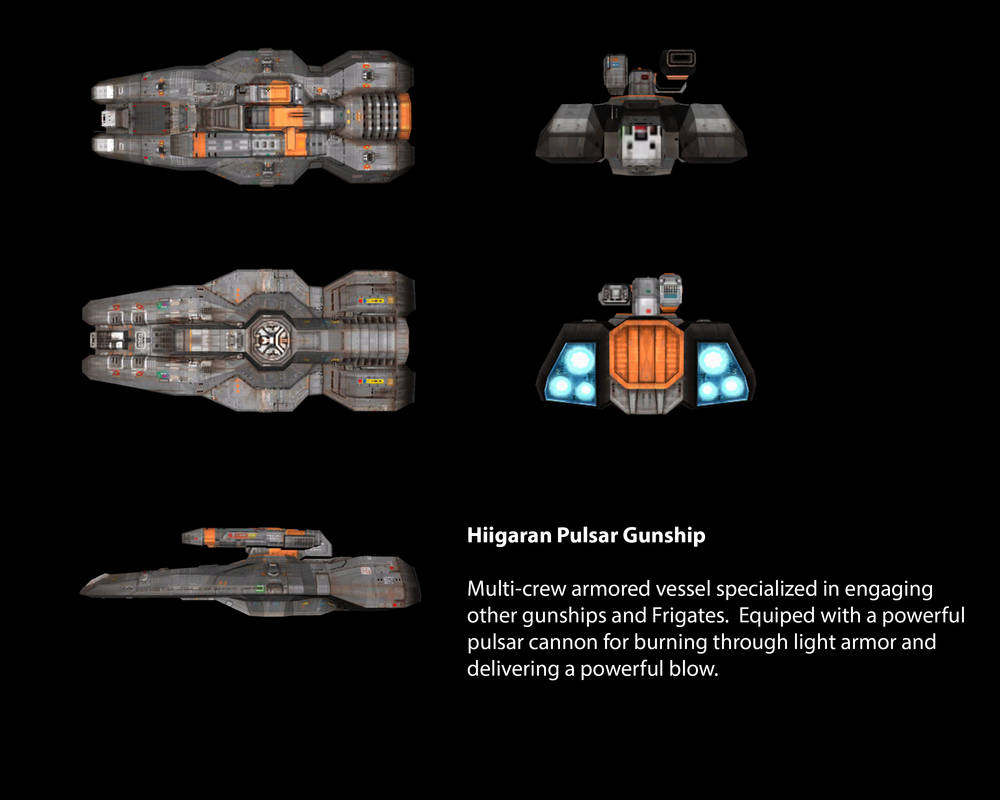 Pulsar Gunship by darktenchi001 on DeviantArt