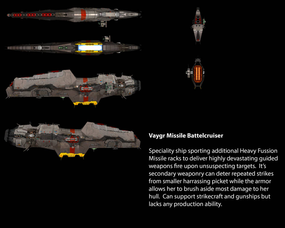Missile Battlecruiser by darktenchi001 on DeviantArt