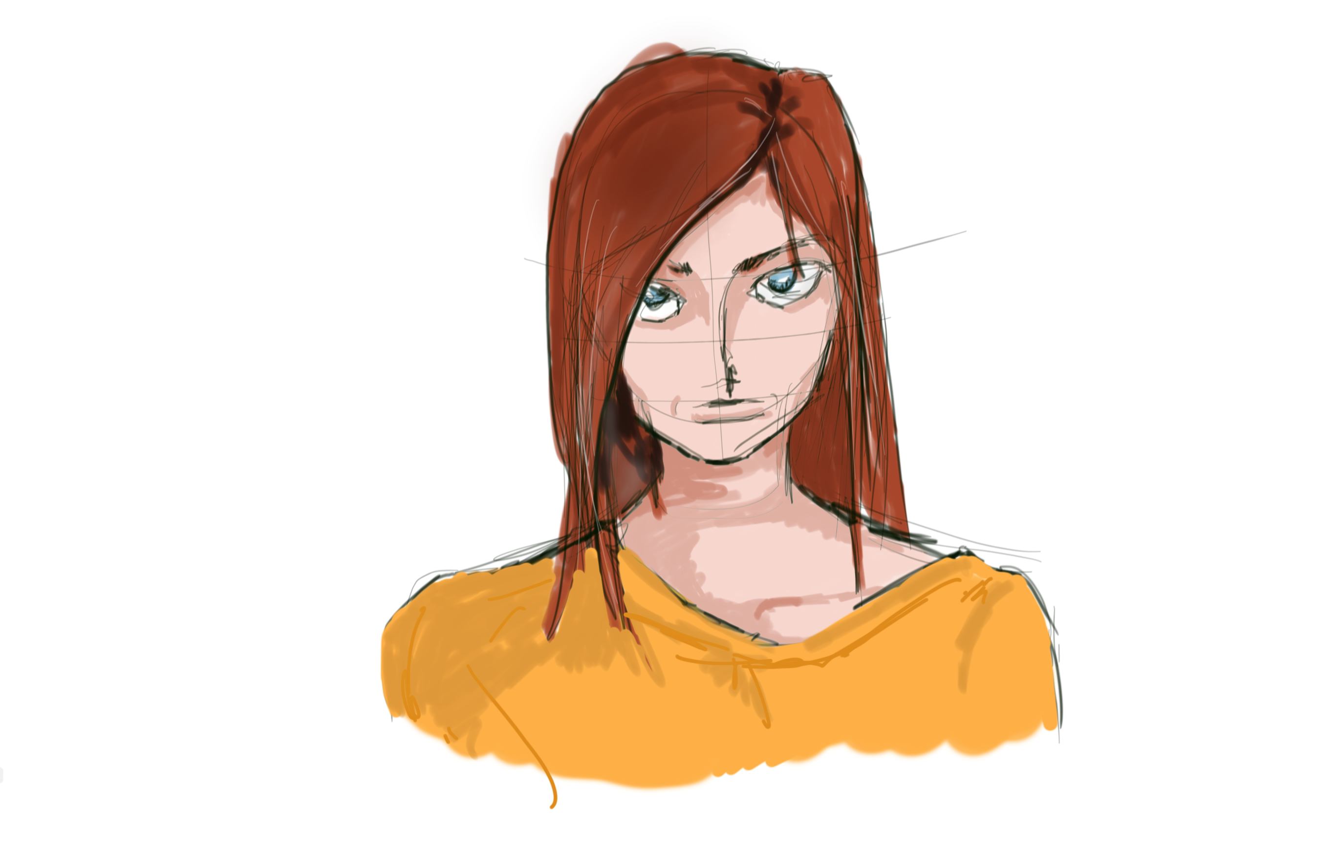 First Attempt at a sketch on my Surface Pro 4 by aeffx on DeviantArt