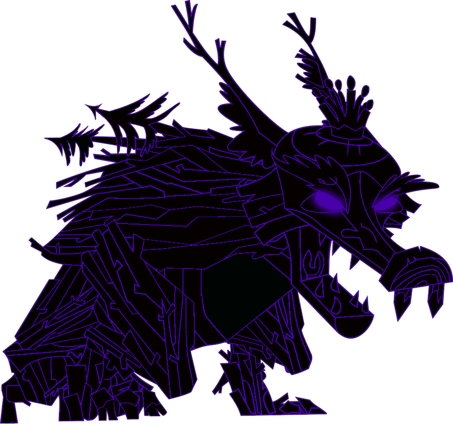 Dark Timberwolf (different color) by Venjix5 on DeviantArt