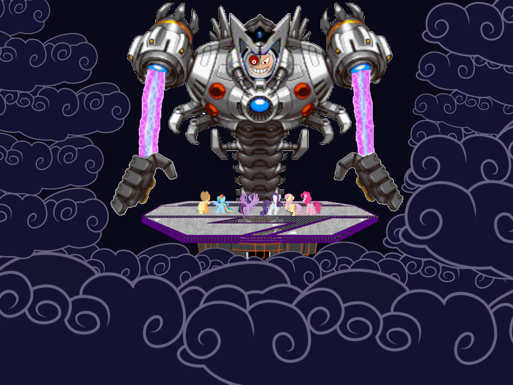 The Mane Six vs Professor N. Shroud (Boss) by Venjix5 on DeviantArt