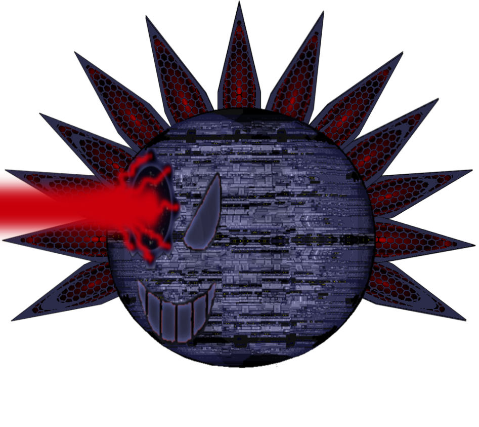 Space Colony ARK firing the Crimson Eclipse Cannon by Venjix5 on DeviantArt