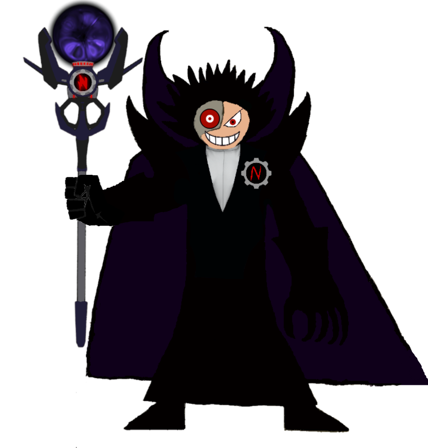 Professor N. Shroud (with Dark Orb staff) by Venjix5 on DeviantArt