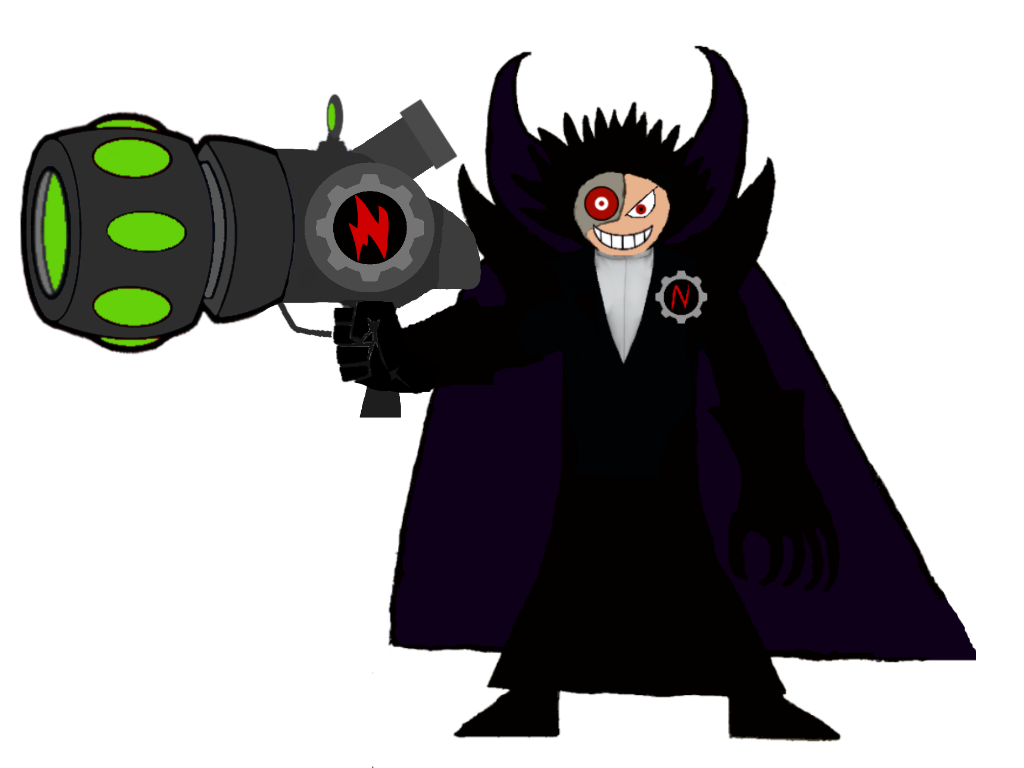 Professor N. Shroud (with Ion Blaster) (different) by Venjix5 on DeviantArt