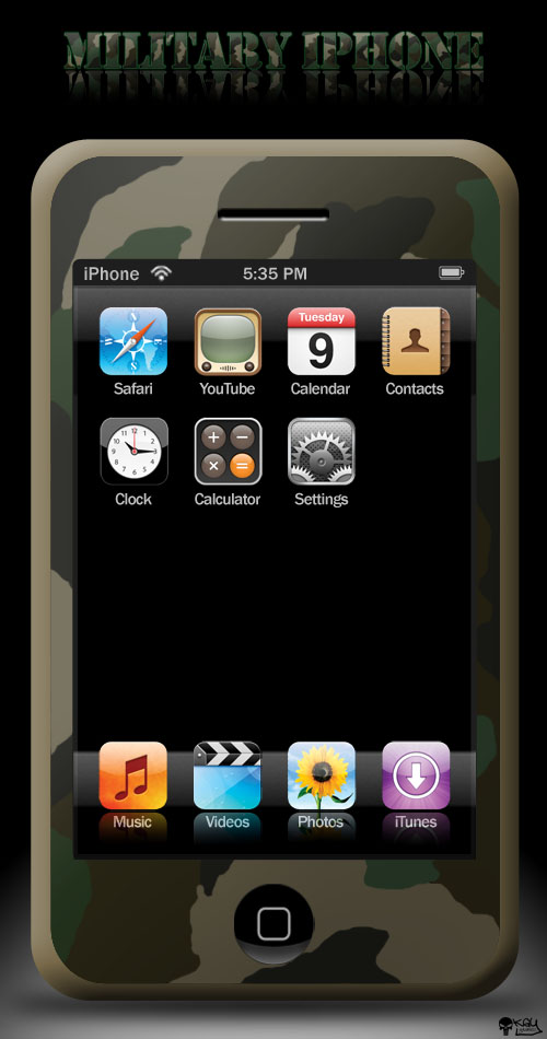 Military iPhone by KGY-Graphic on DeviantArt