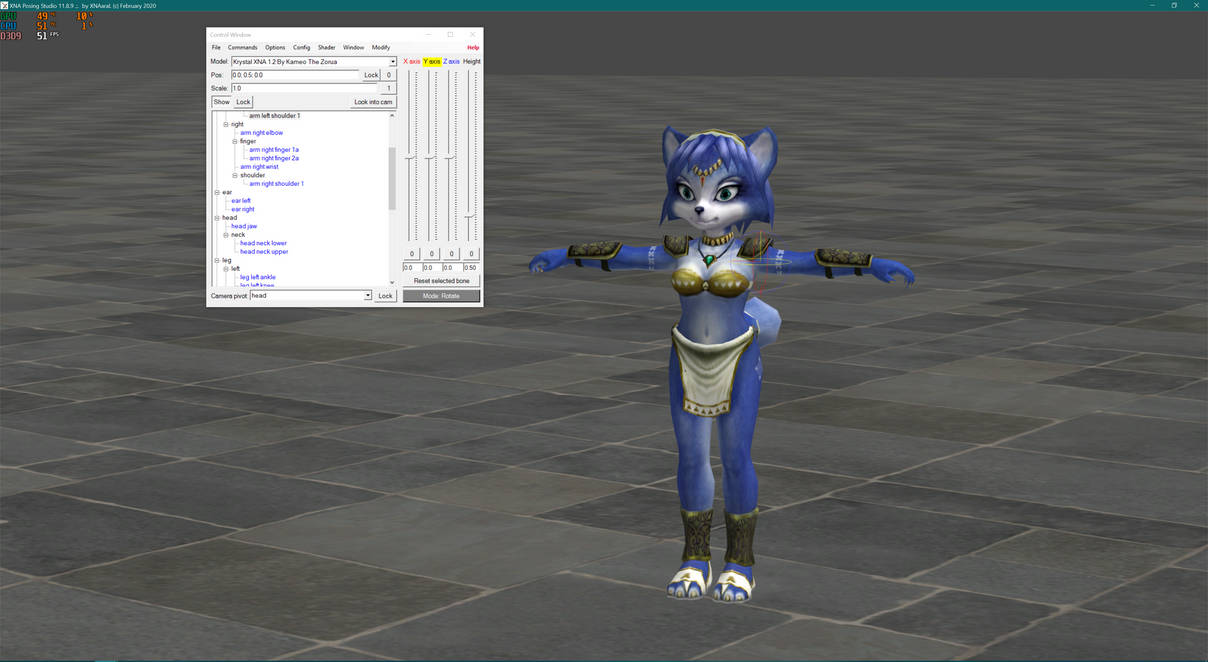 Krystal XNA 1.2 by KameoTheZorua on DeviantArt