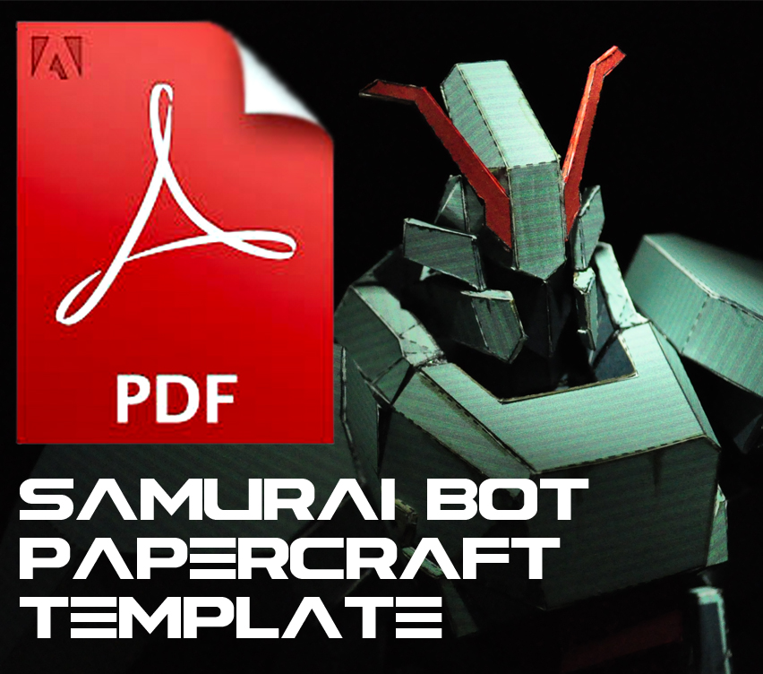 Samurai Bot PDFs Template with instructions by KevKoe on DeviantArt