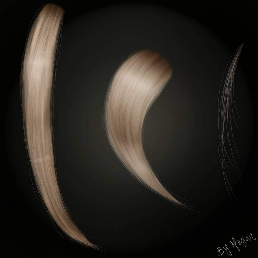 Hair Strands 2. by laujunker on DeviantArt