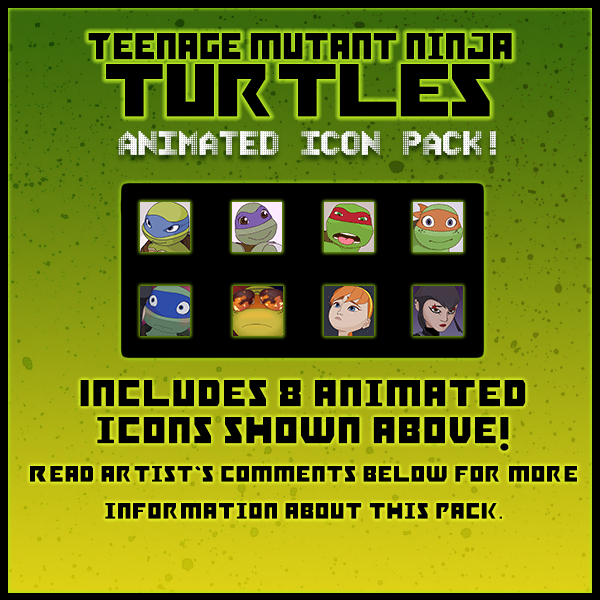 TMNT Animated Icon Pack FREE IN DA by Nashimus on DeviantArt