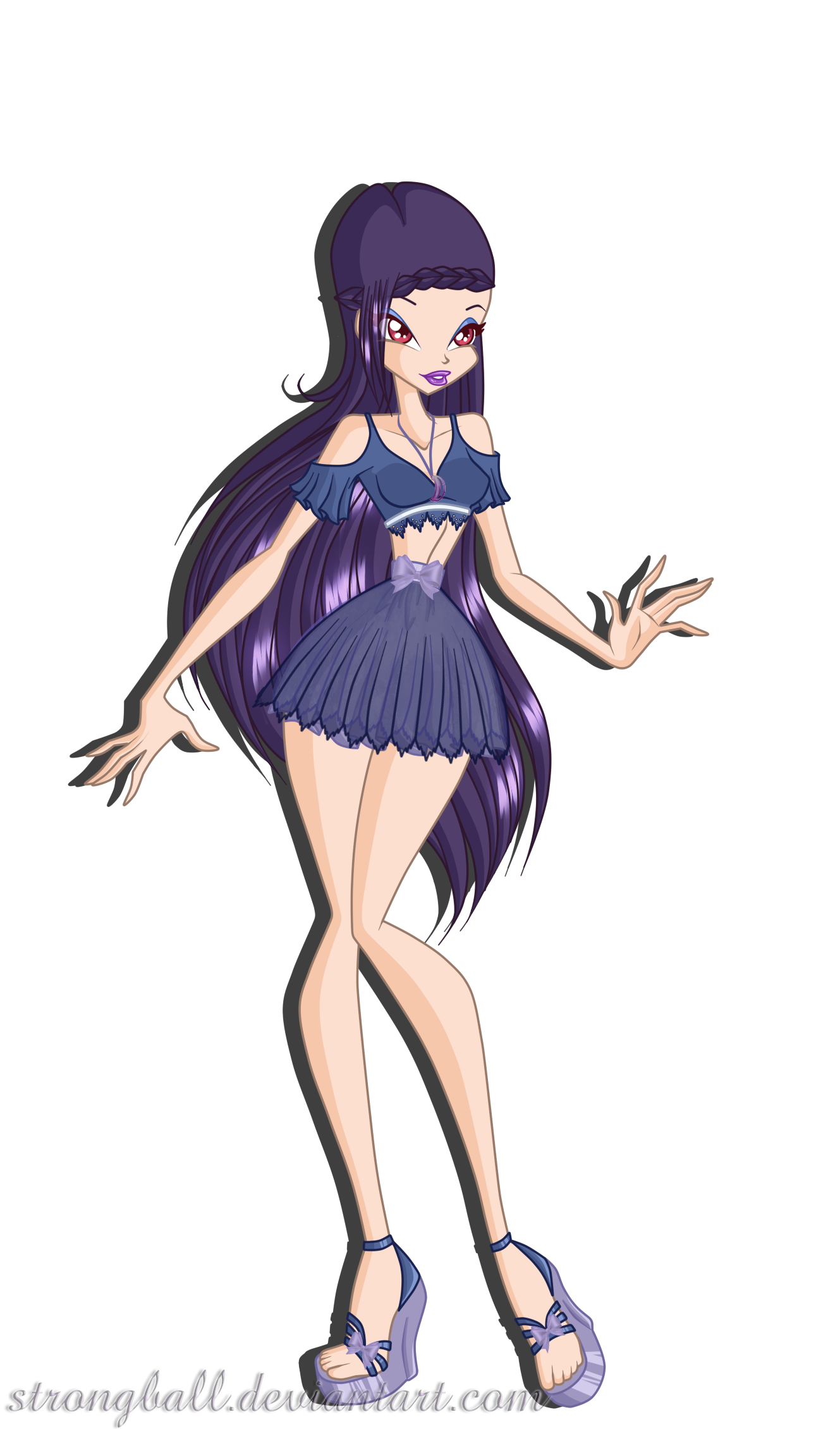 [WC][C]:|Luna Casual| by purpleweather19 on DeviantArt