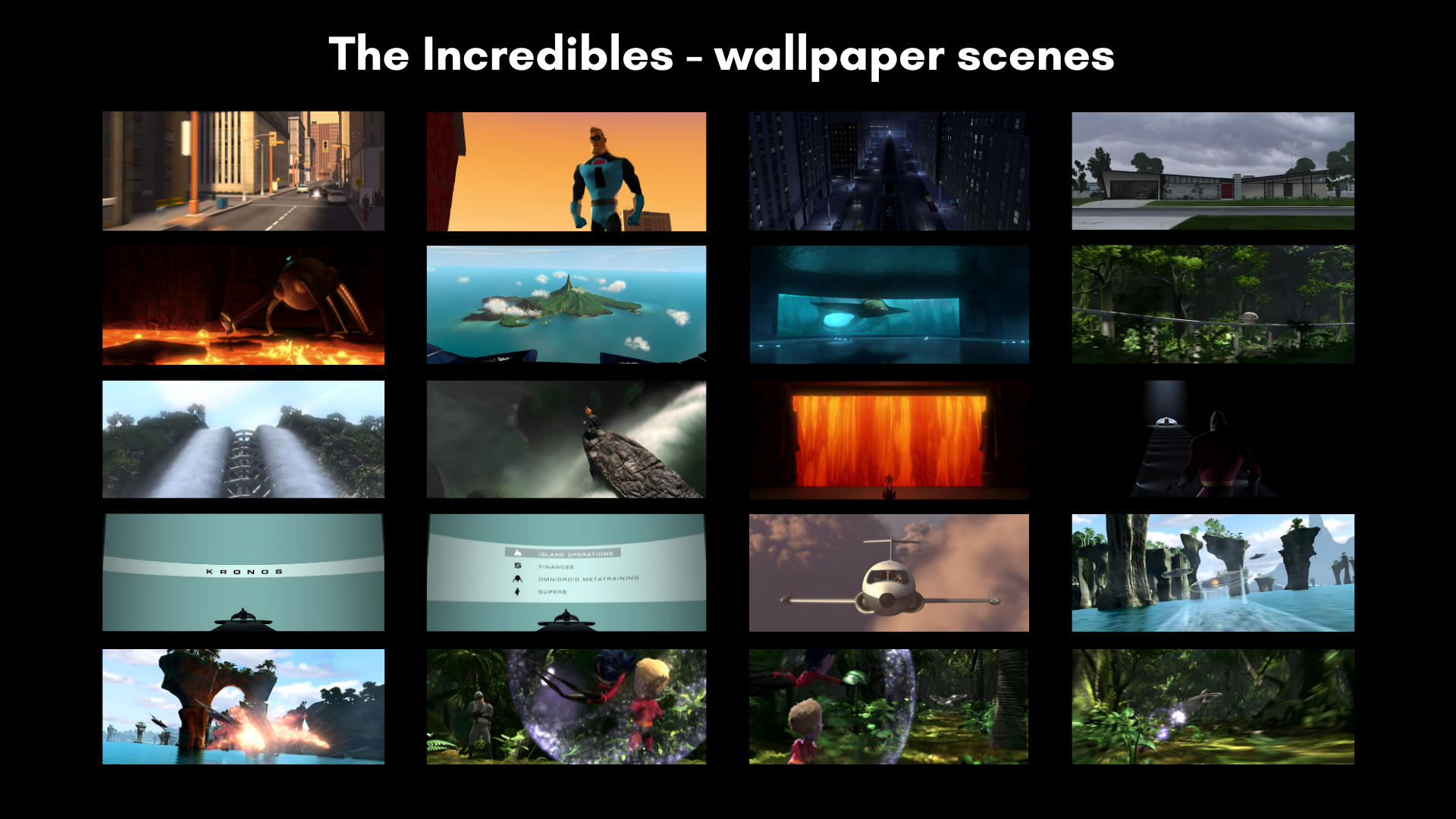 The Incredibles wallpaper scenes by Martin Cadene by Userto0123 on ...