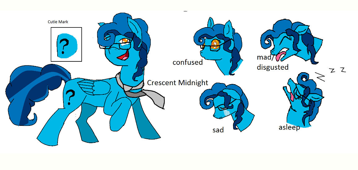 Crescent Midnight reference sheet OC by TARDISCHASER42 on DeviantArt