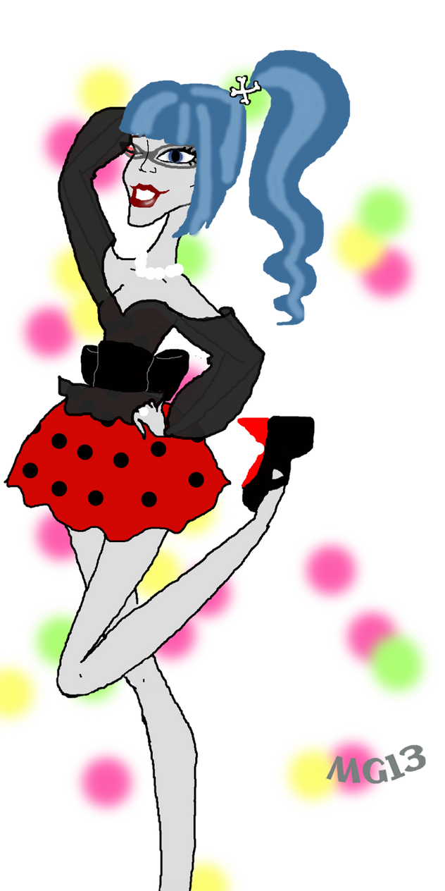 MH Fan Art: Glamour Ghoul by MonsterGuy13 on DeviantArt