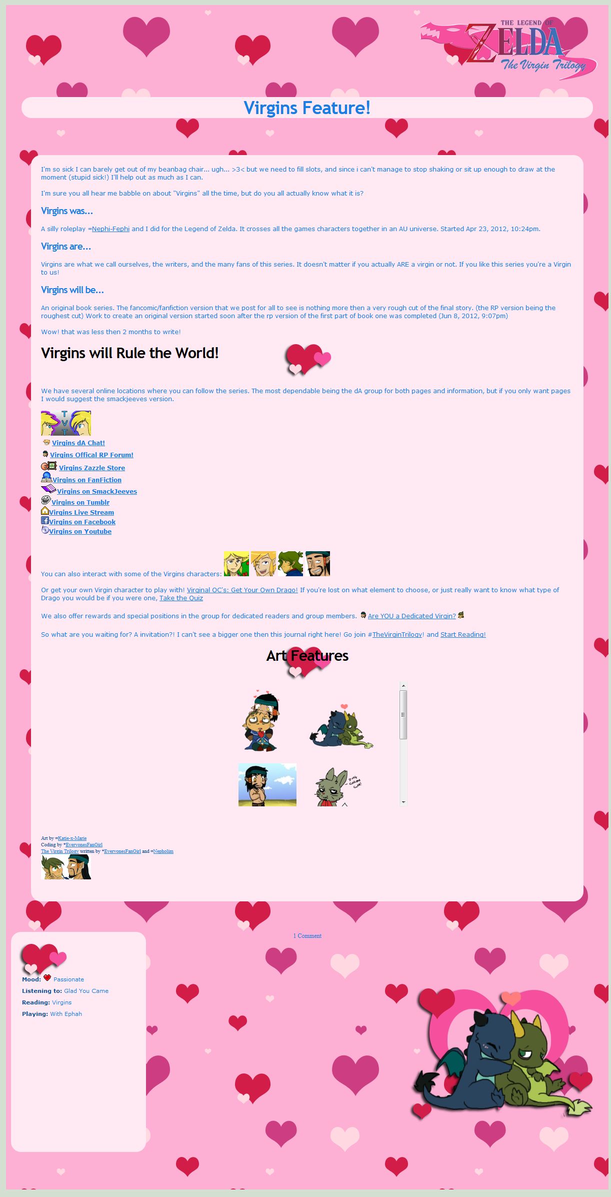 BellumBeck Valentine CSS v.1 by CyphonFiction on DeviantArt