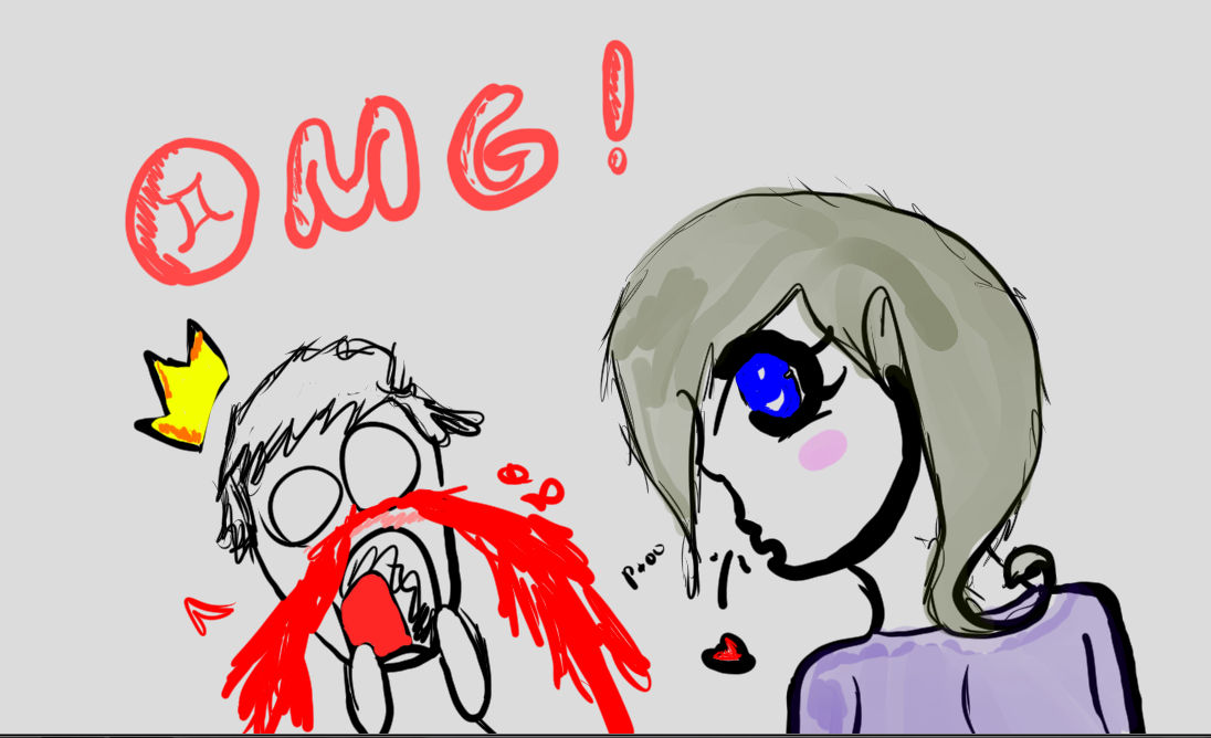Spitting Love by livveydiv on DeviantArt