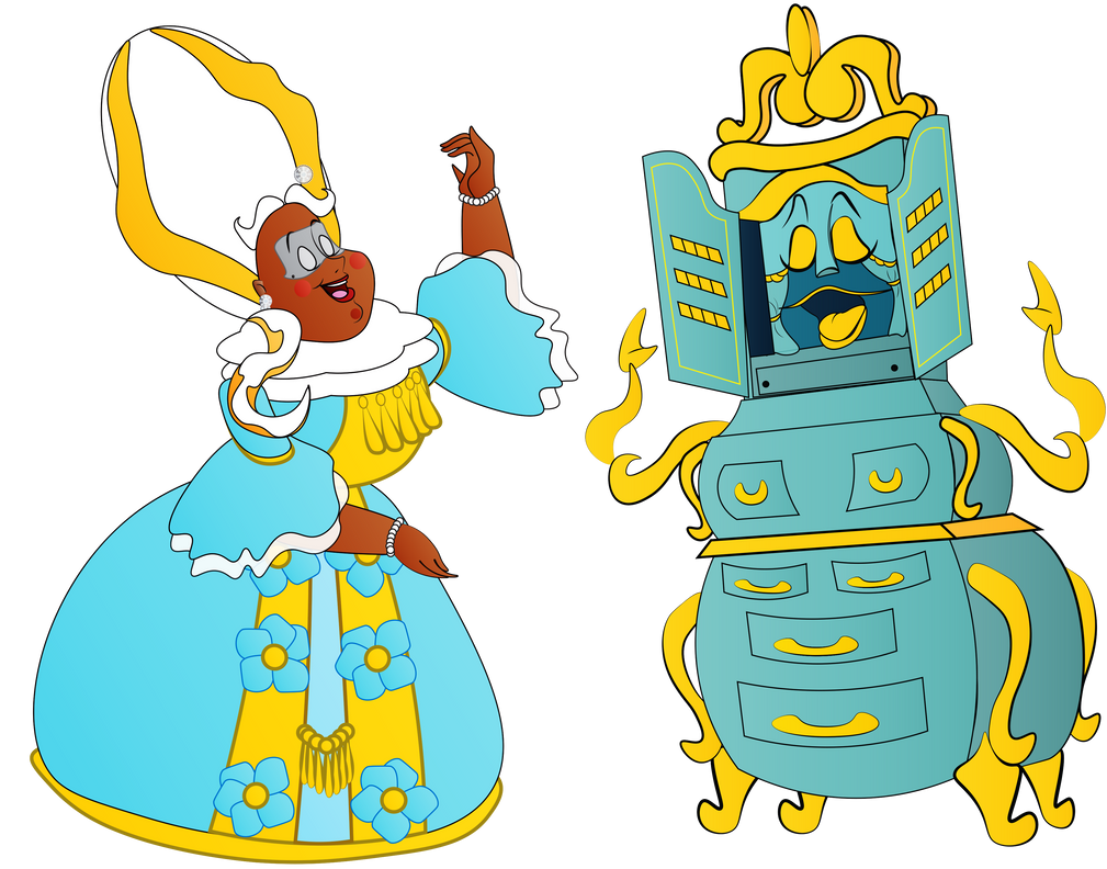 Madame Garderobe ( Human/Object) 1991/2017 by 0ne0nlyLarry on DeviantArt