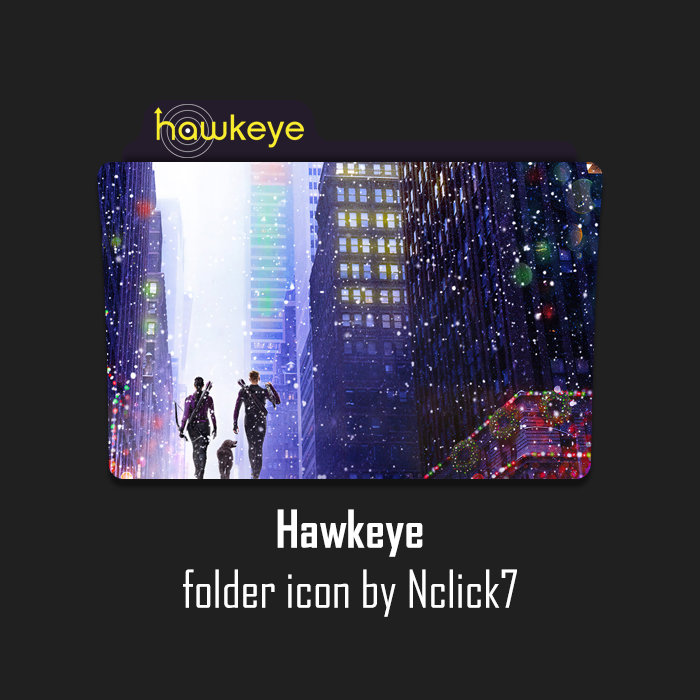 Hawkeye folder icon by Nclick7 on DeviantArt