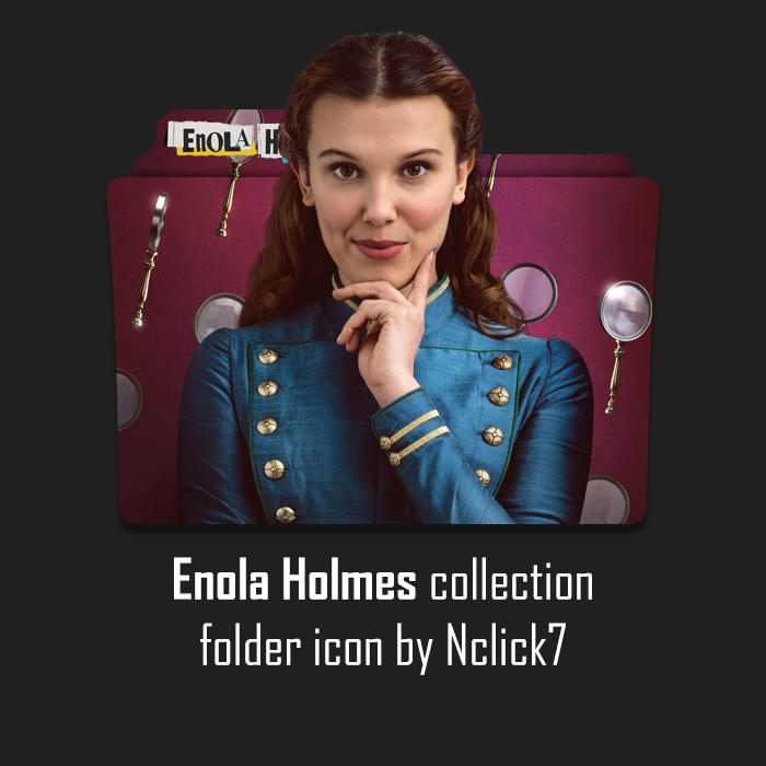 Enola Holmes Collection Folder Icon By Nclick7 On DeviantArt