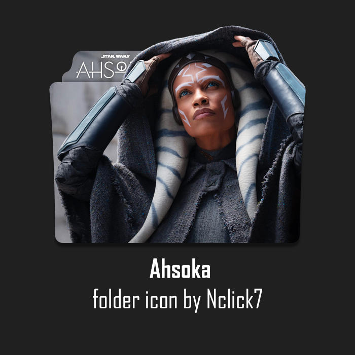 Ahsoka folder icon by Nclick7 on DeviantArt