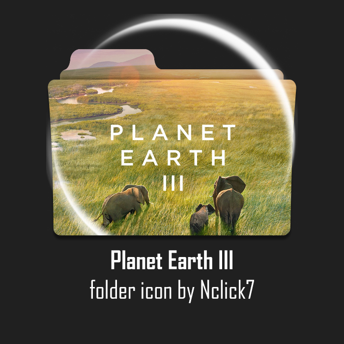 Planet Earth III folder icon by Nclick7 on DeviantArt