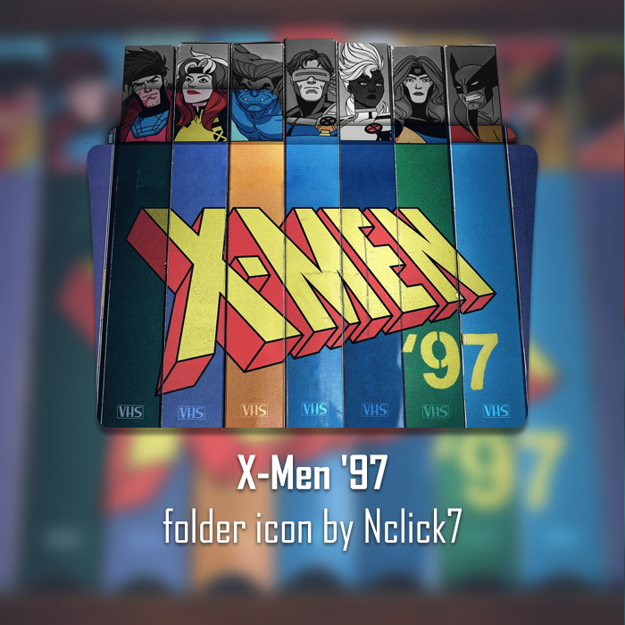 X-Men '97 folder icon by Nclick7 on DeviantArt