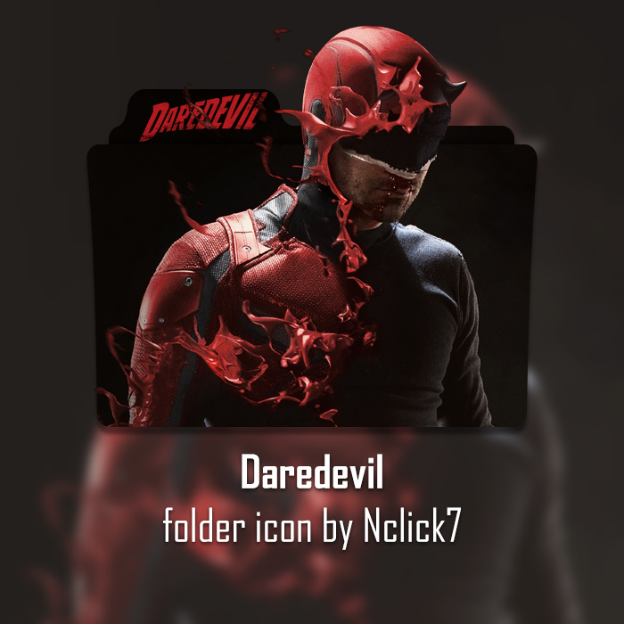 Daredevil folder icon by Nclick7 on DeviantArt