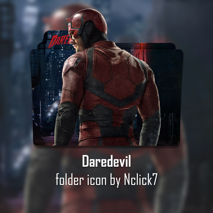 Daredevil folder icon by Nclick7 on DeviantArt