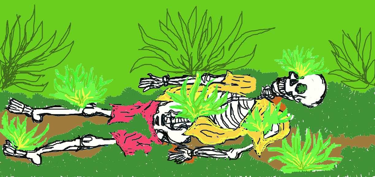 A corpse from the Great Flood of Noah in rot by Deepite on DeviantArt