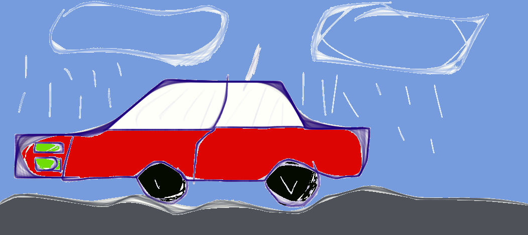 Car in the rain by Sphinxul1999 on DeviantArt