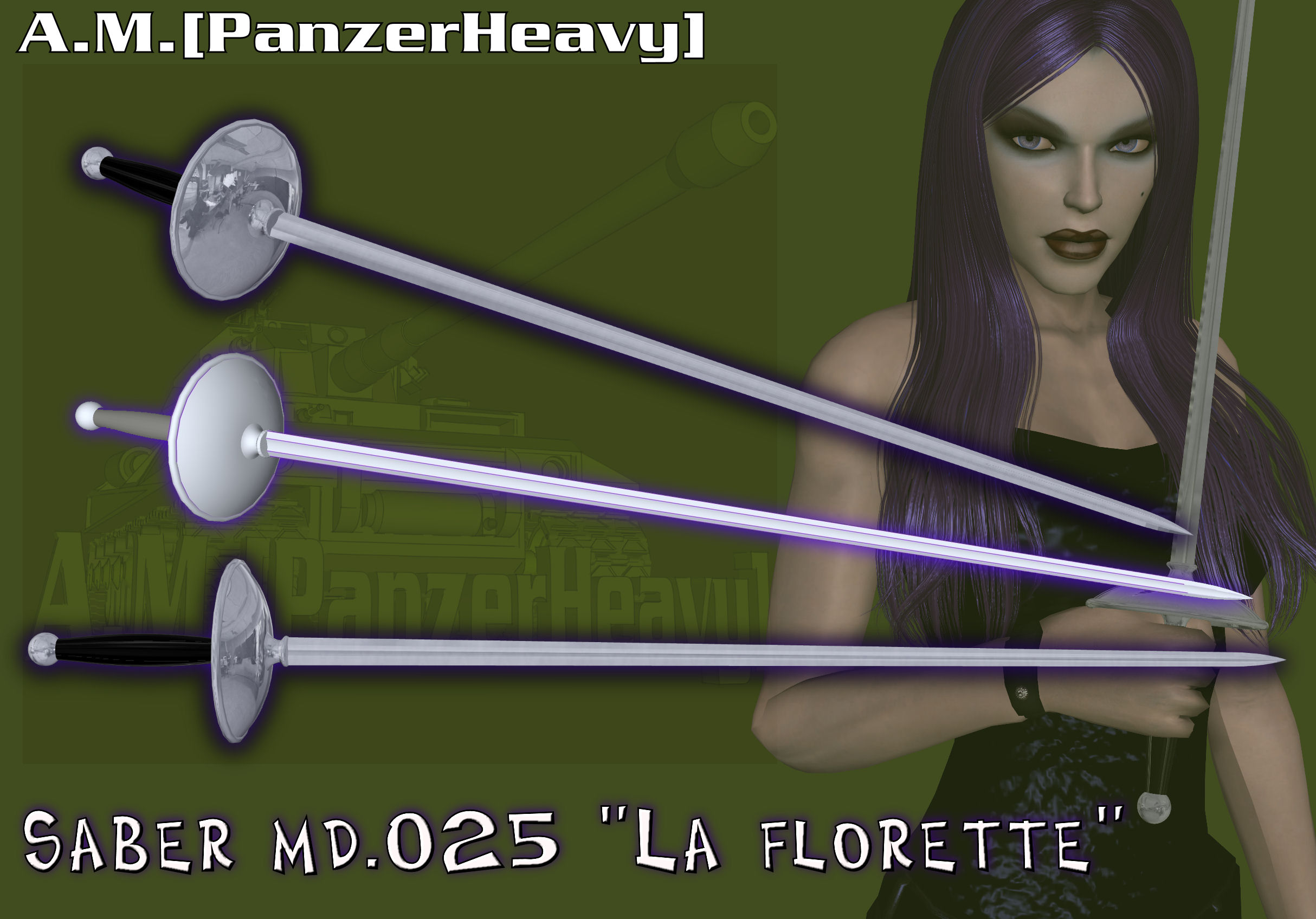 Saber025 by PanzerHeavy by panzerheavy on DeviantArt