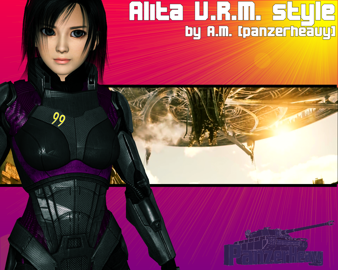 Alita New Style Xps by panzerheavy on DeviantArt
