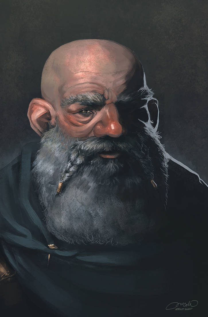 Dwarf Portrait by ApricotKnight on DeviantArt