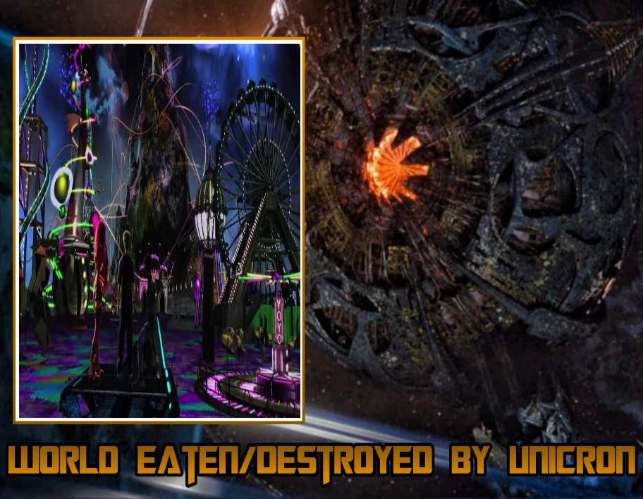 Unicron Devours Planet Drool by NakedImagination on DeviantArt