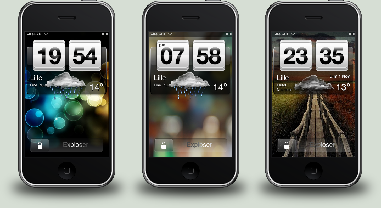 Android Widget for iPhone-iPod by eCAR on DeviantArt