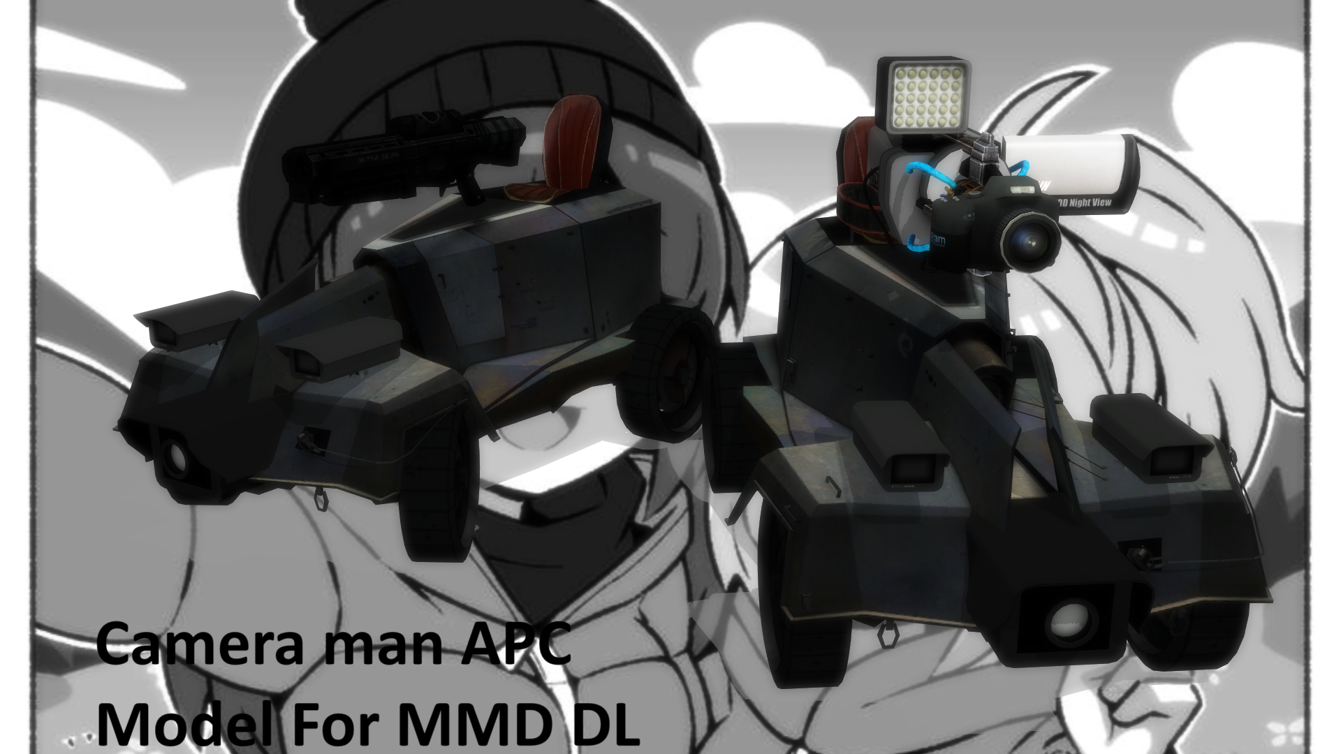 [MMD] Camera APC Model DL by photon56 on DeviantArt