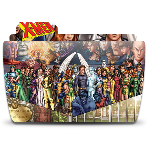 X Men Comics Folder Icon by shervinix on DeviantArt