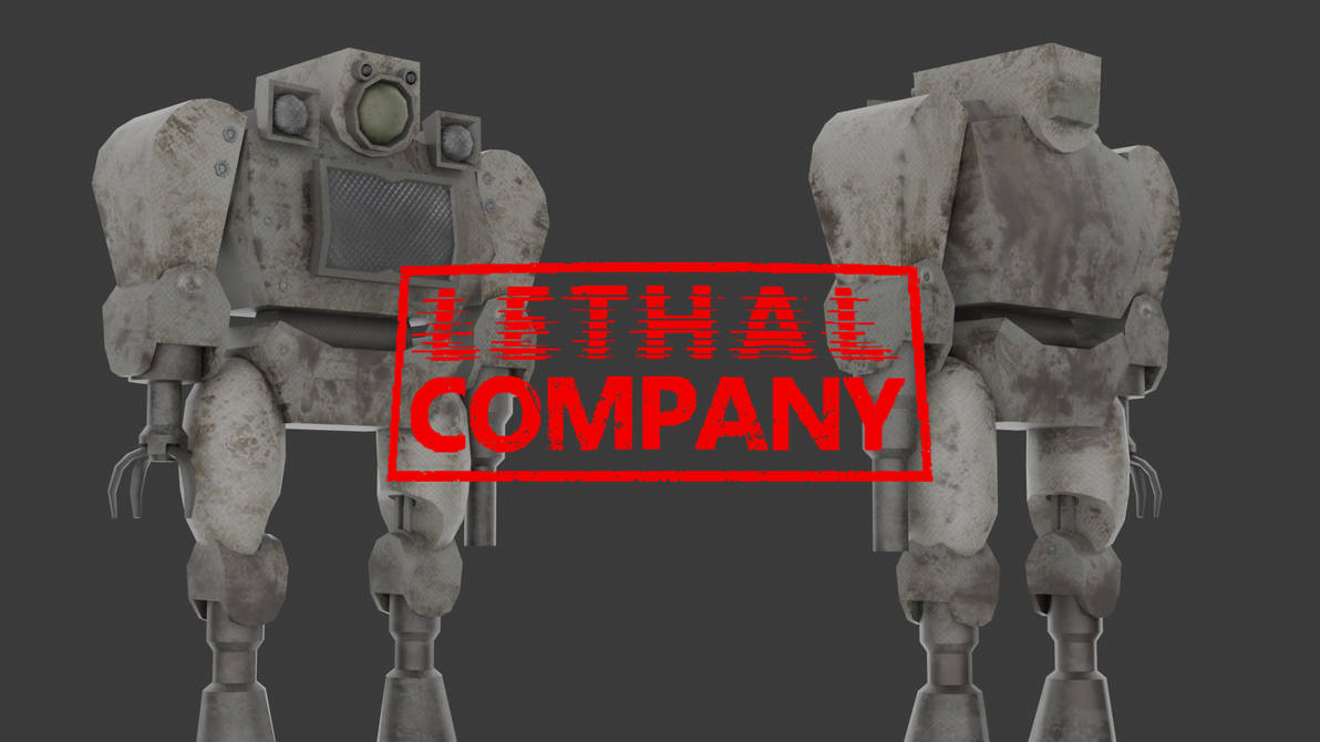 Rad Mech Lethal Company 3d Model Fbx By Reteretei On Deviantart