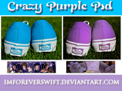 Crazy Purple.Psd by ImForeverSwift on DeviantArt