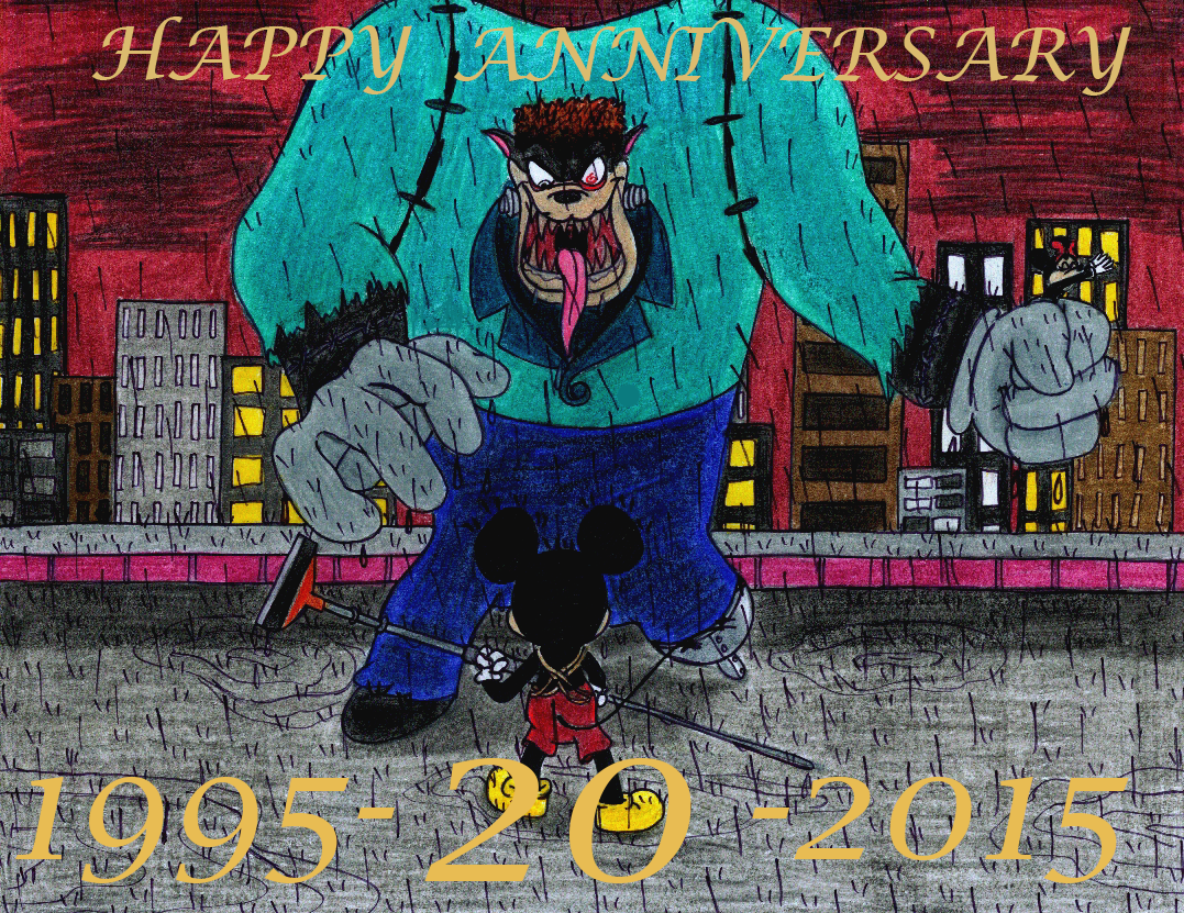 Mickey Mouse-Runaway Brain 20th Anniversary by WishExpedition23 on ...