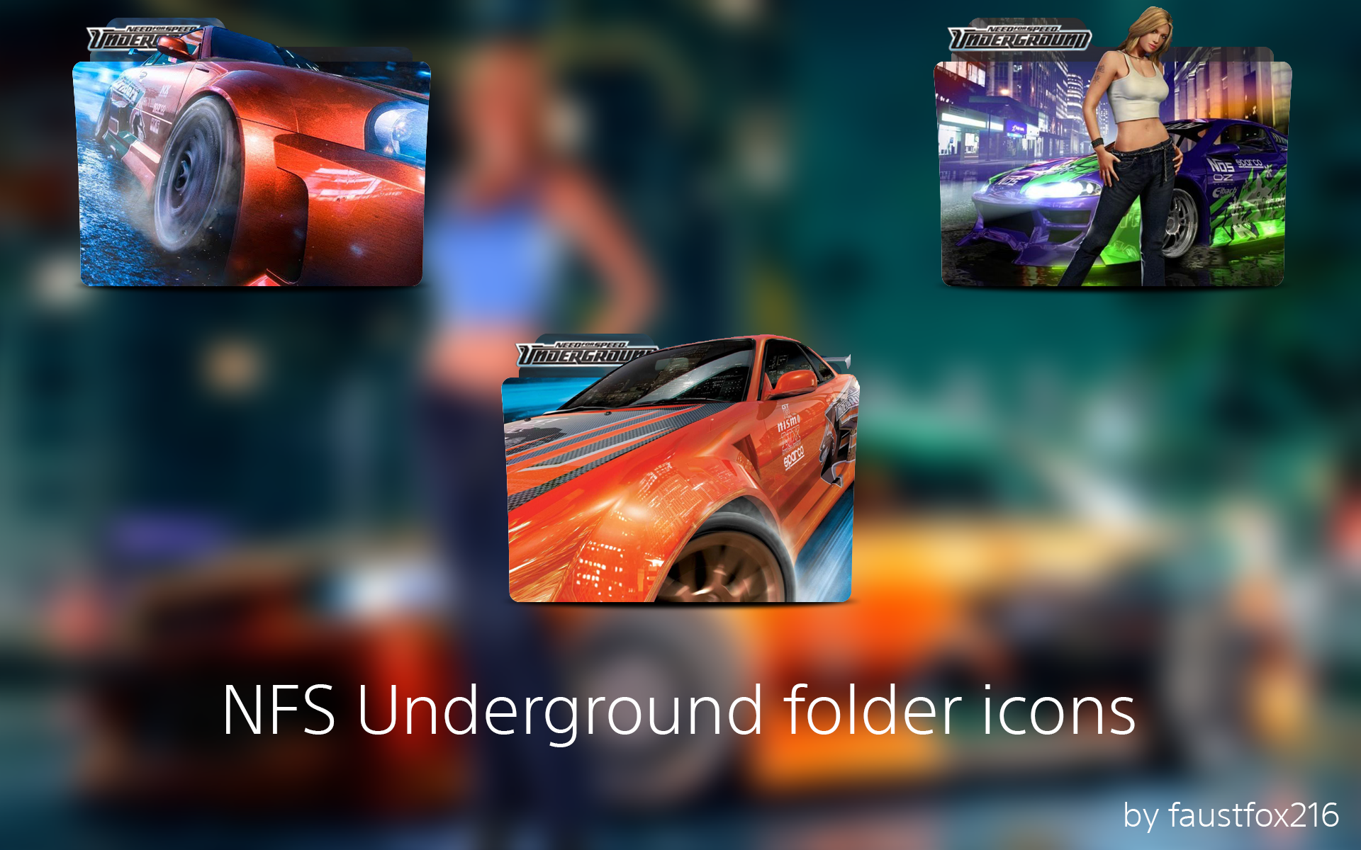 NFS Underground folder icons by faustfox216 on DeviantArt