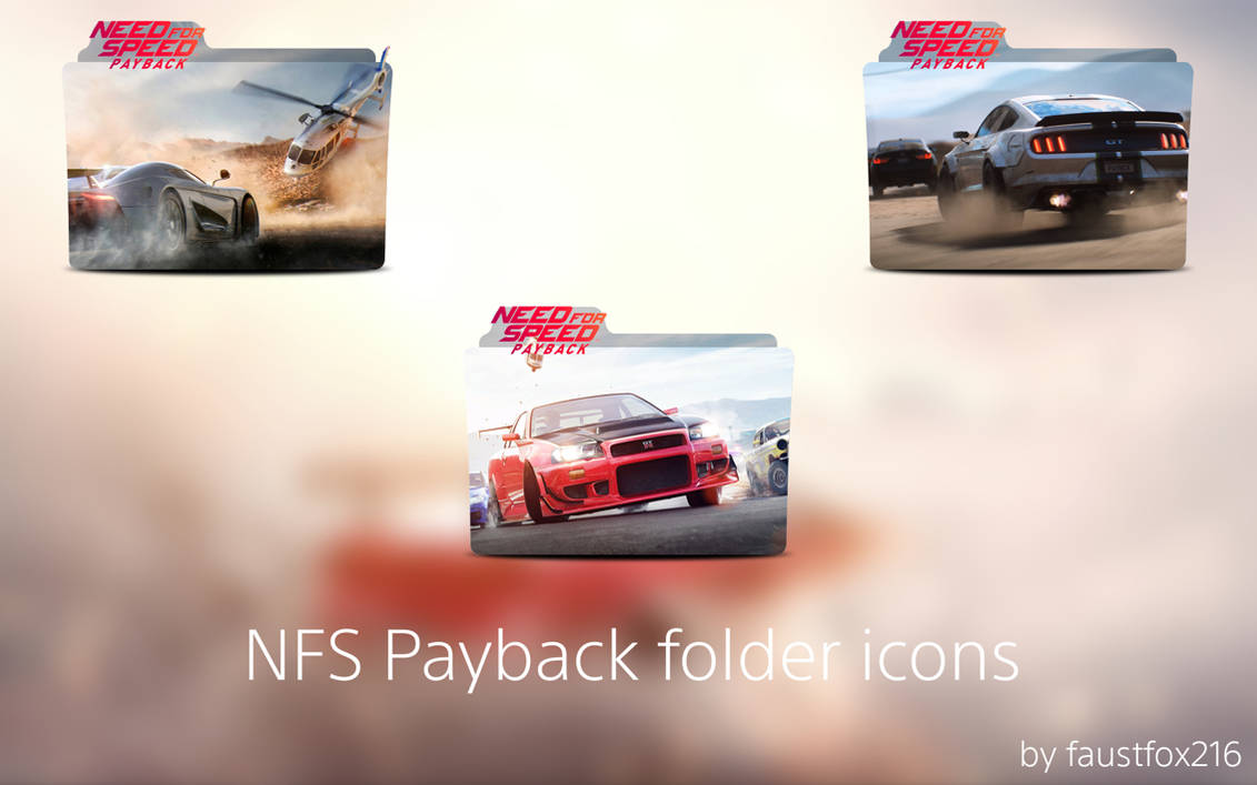 NFS Payback folder icons by faustfox216 on DeviantArt
