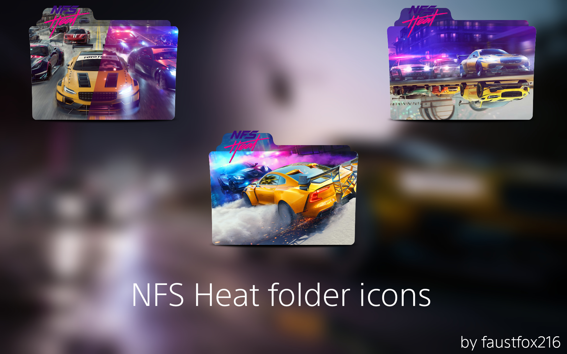 NFS Heat folder icons by faustfox216 on DeviantArt