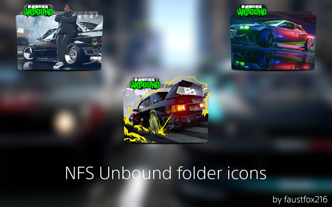 NFS Unbound folder icons by faustfox216 on DeviantArt