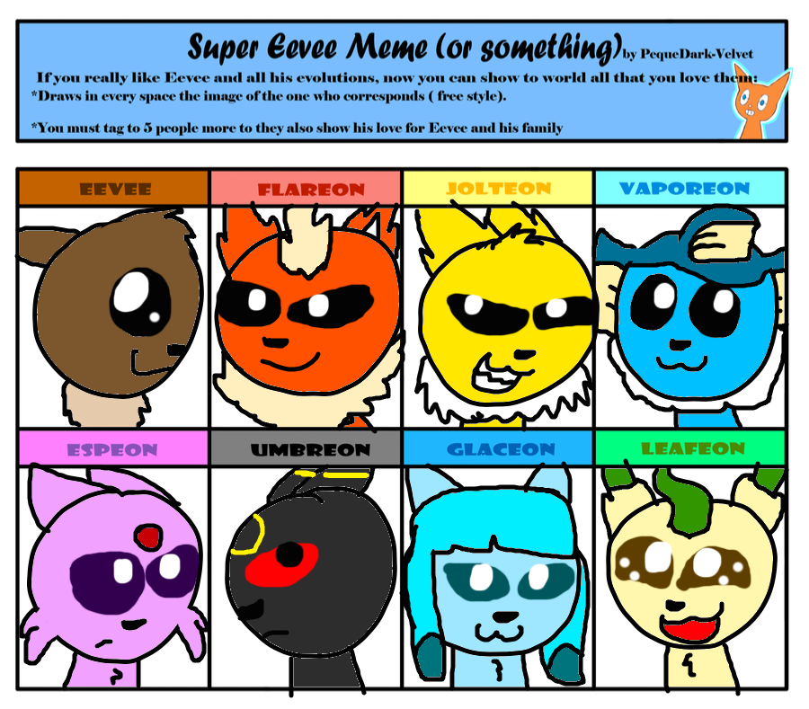 Eevee meme by Jazzystarlover on DeviantArt