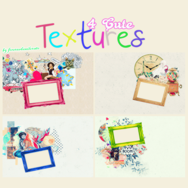 Cute Textures by ForeverDemiLovato on DeviantArt