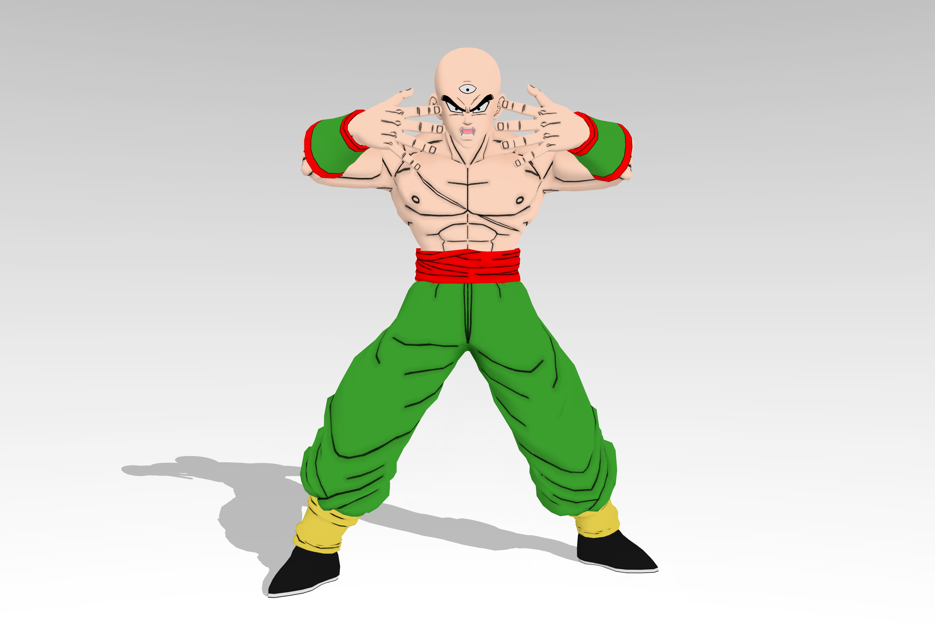 Tien Shin Han MMD DL by Adun175 on DeviantArt