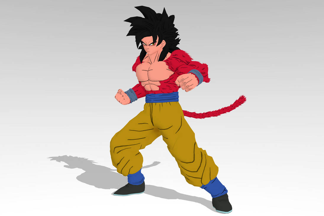 Son Goku SSJ4 MMD DL by Adun175 on DeviantArt