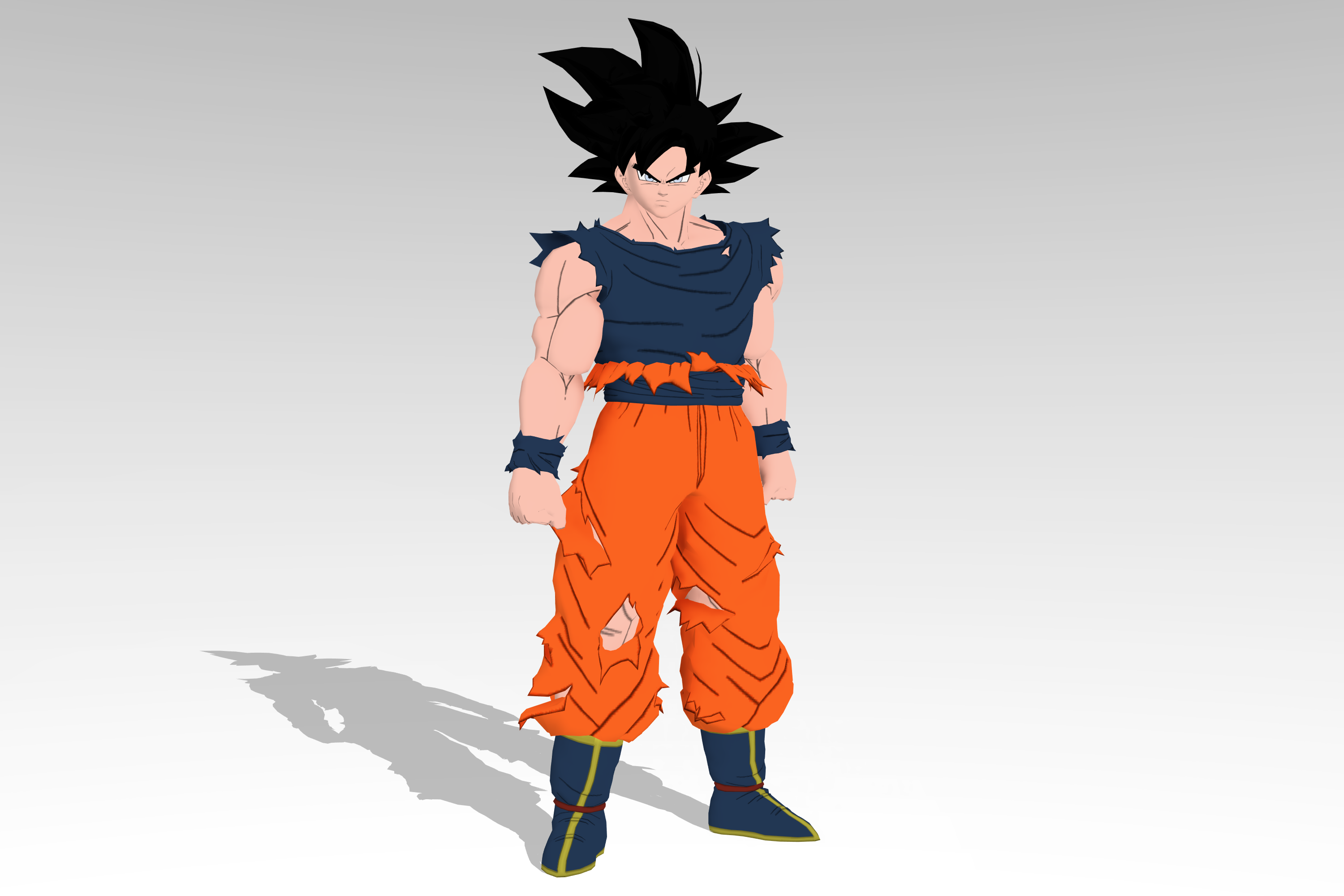 Goku Ultra Instinct MMD by Adun175 on DeviantArt